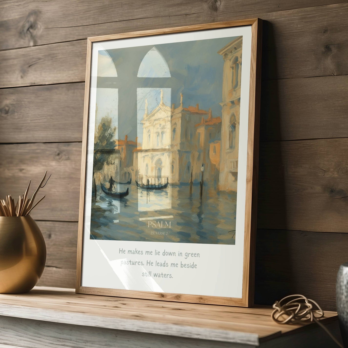THE CANAL - Christian Wall Art Print – Olives & Grace